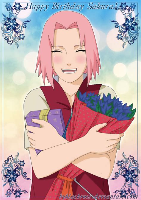 Happy Birthday Sakura By Byblackrose On Deviantart