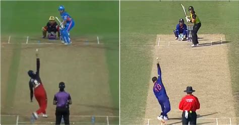 Wpl 2023 Smriti Mandhanas ‘weird Bowling Action Reminds Fans Of