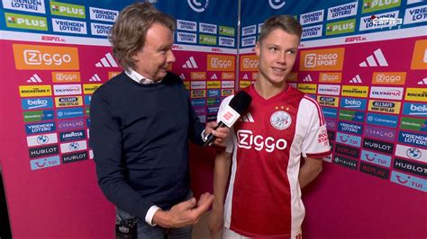 Ajax Talent Sean Steur Toont Lef En Geeft Visitekaartje Af Ik Wil Gewoon Graag Aan De Bal