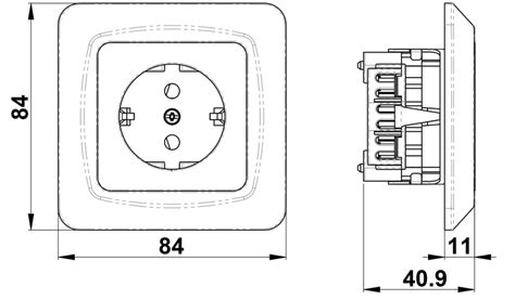 Flush Type Wall Socket Outlet For Fixed Installation Buy Hot Socket Outlet Product On Etman