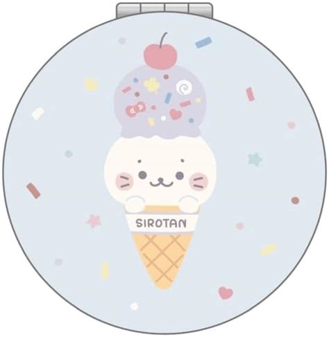 Miscellaneous Goods Shirotan Fold Up Mirror Shirotan X Sanrio Character Connectors Goods