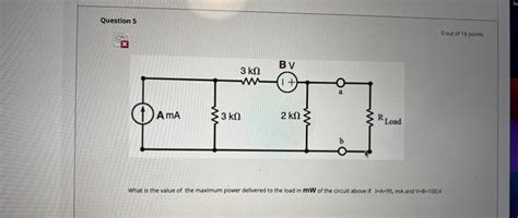 solved what is the value of the maximum power delivered to