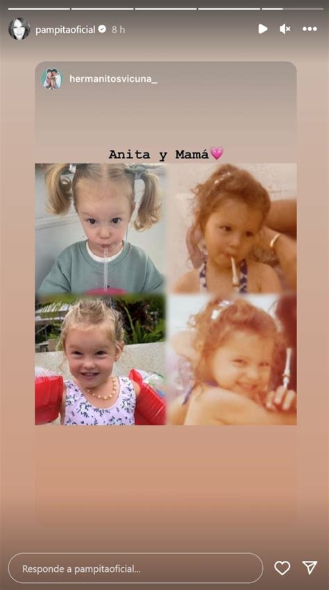 Pampita Compartió Fotos De Su Infancia Y Se Comparó Con Su Hija Ana