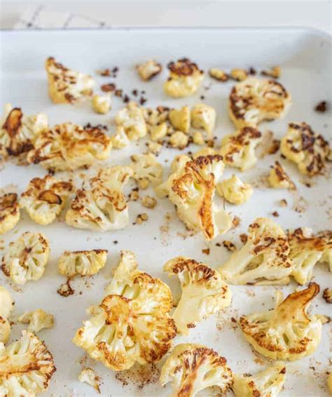 Easy Roasted Cauliflower Recipe Healthy Side Dish Idea