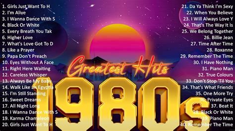 Greatest Hits Of The 80s Greatest Hits Of All Times Golden Hits