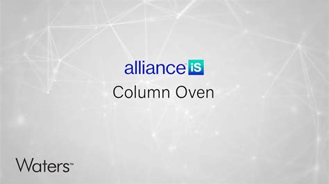 Mitigating Risk With The Alliance Is Hplc System Column Oven Waters Videos