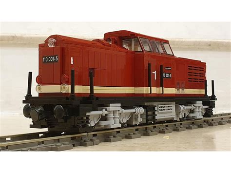 Lego Moc Br 110 Of The Deutsche Reichsbahn By Langemat Rebrickable