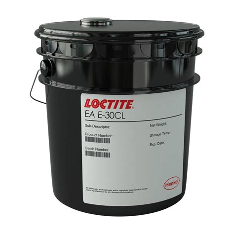 Loctite Ea E 30cl Clear Epoxy In 5 Gallon Pails Part A And B