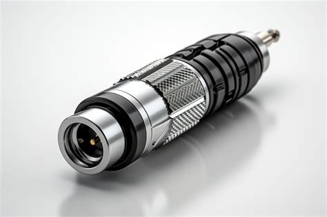 Premium Photo Uhf Connector On White Background