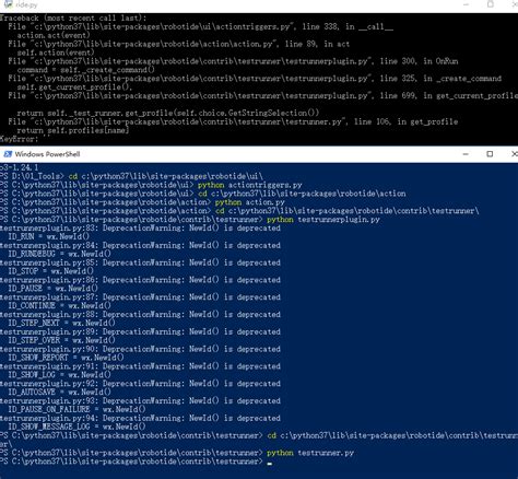 Python V Can Open Ride But Can T Run The Testcase Issue Robotframework RIDE GitHub