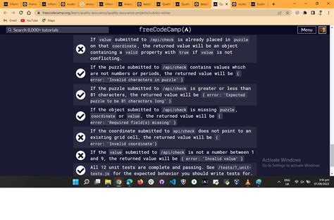 Quality Assurance Projects Sudoku Solver Javascript The Freecodecamp Forum