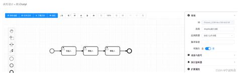 基于若依的ruoyi Nbcio流程管理系统仿钉钉流程json转bpmn的flowable的xml格式（简单支持发起人与审批人的流程）续 Csdn博客