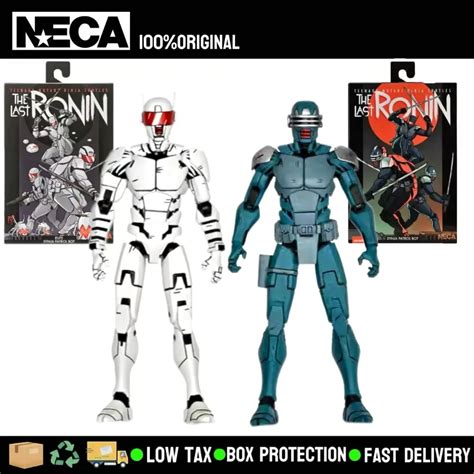 Spot Neca Черепашки Ниндзя Последний Ронин Элитный робот ниндзя Ручная работа Лазерная модель