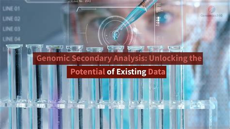 Genomic Secondary Analysis Unlocking The Potential Of Existing Data Youtube