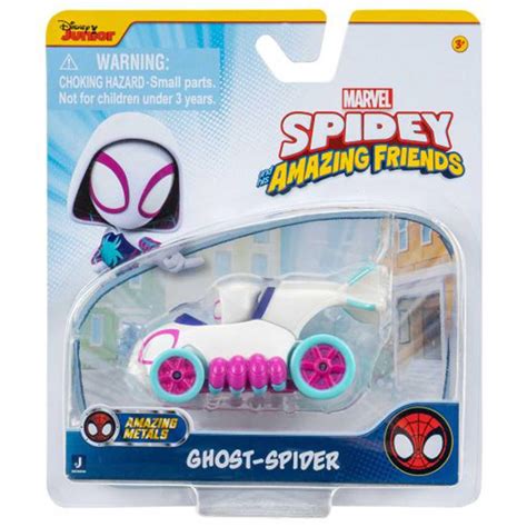 Spidey And His Amazing Friends Amazing Metals Diecast Vehicle Assortment