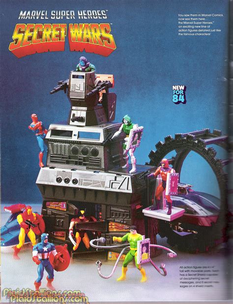 1984 Mattel Marvel Comics Secret Wars Catalog Ps