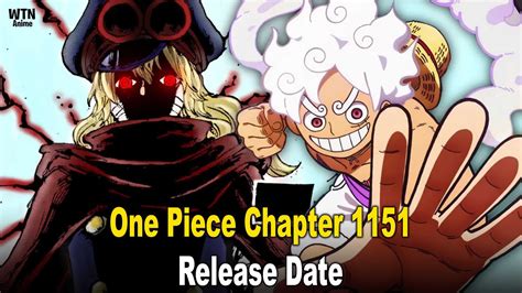 One Piece Chapter 1151 Spoilers And Release Date Youtube