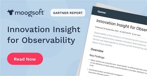 Gartner Report Innovation Insight For Observability Download Now