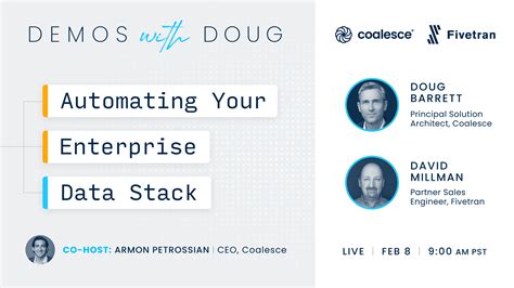 Demos With Doug Automating Your Enterprise Data Stack With Fivetran