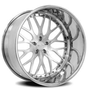 Intro Wheels Infamous Exposed Polished Welded Billet Rims INT