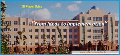 Ibi Greater Noida Fees Courses Admission 2025 And Cutoff