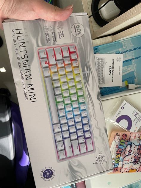 Razer Huntsman Mini Purple Switch 電腦＆科技 電腦周邊及配件 電腦鍵盤及相關產品 Carousell
