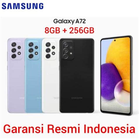 Samsung Galaxy A72 8 256 Garansi Resmi Indonesia SEIN RAM 8GB 256GB