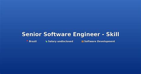 senior software engineer skill at unico idtech