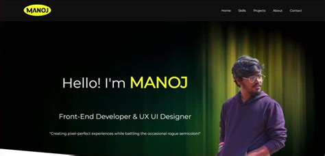 Video Manoj Rt On Linkedin Task2 Internship Webdevelopment Html5 Css Frontend