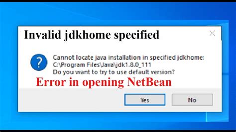 Invalid Jdkhome Specified Netbeans 8 2 How To Fix Can Not Locate Java