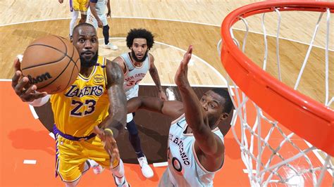James Triple Double Helps Lakers See Off Spurs