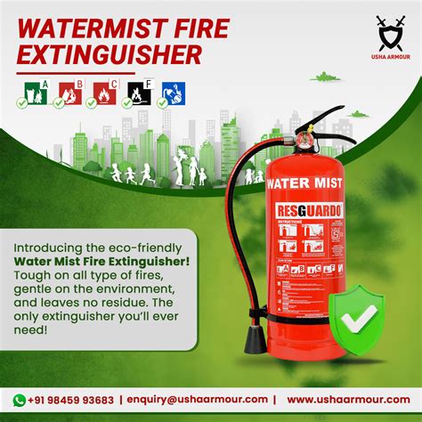 Usha Armour Pvt Ltd On Linkedin Ecofriendly Firesafety Innovation
