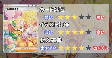 『ベルのまごころ Sar』の買取価格と相場推移 高騰理由と今後の高騰予想 ポケゲトちゃんねる