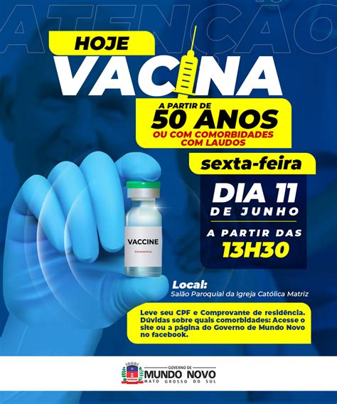 Boletim traz vacinação nesta tarde mais dois óbitos e lançamento de novo decreto Governo de