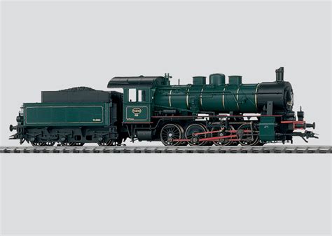 Güterzug Dampflokomotive mit Schlepptender Märklin