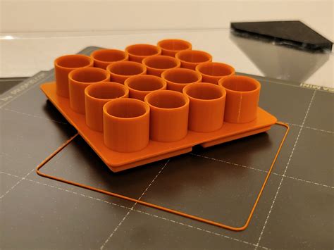 Gridfinity 16aa Battery Holder By Christopher Rich Download Free Stl