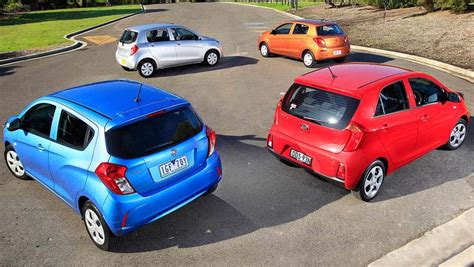 Holden Spark Kia Picanto Mitsubishi Mirage And Suzuki Celerio 2016