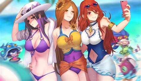 Pd Pdpdlv1 Caitlyn League Of Legends Leona League Of Legends Lulu League Of Legends