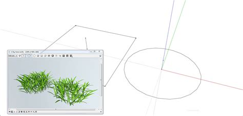 sketchup v ray proxy grass 3d architectural visualization and rendering