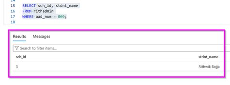 To Execute The Sql Query Using A Input Value And Fetch Other Columns Of A Table Microsoft Qanda