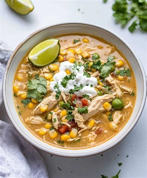 Mexican Street Corn White Chicken Chili Recipe Recipe Flash