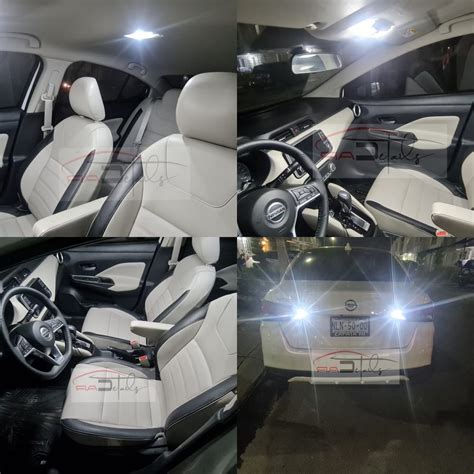 Kit De Luces Led Nissan Versa Interiores Reversa Y Cajuela Shopee M Xico