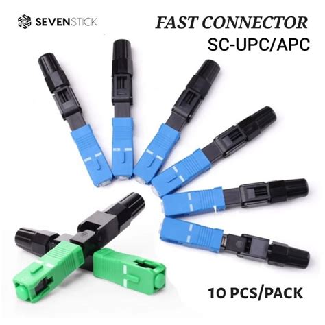 Jual Fast Connector Sc Upc Sc Apc Ftth Konektor Fiber Optik Konektor