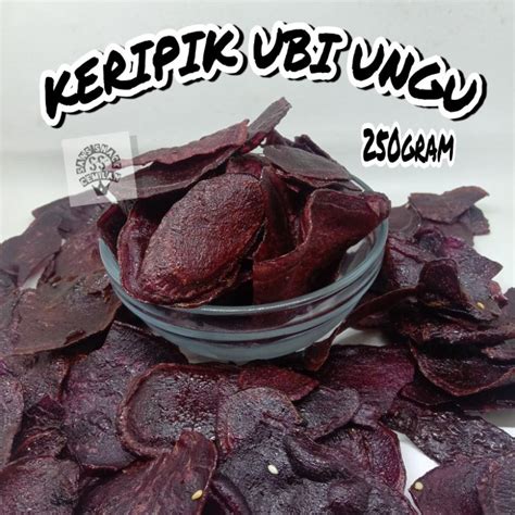 Jual Keripik Ubi Ungu Manis Kripik Ubi Gandola Ubi Wijen Shopee