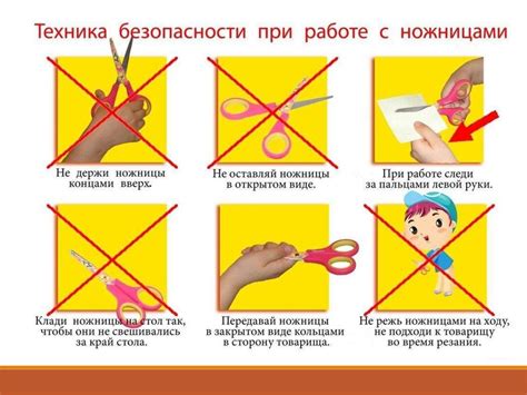 Техника безопасности при работе с инструментами и материалами