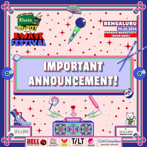 K Wave Festival The Stage Is Set Axiom Axiom Official Will Be