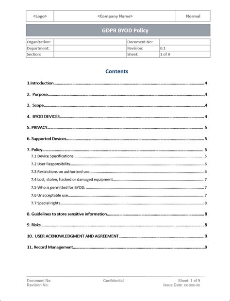 Gdpr Implementation Toolkit It Governance Framework