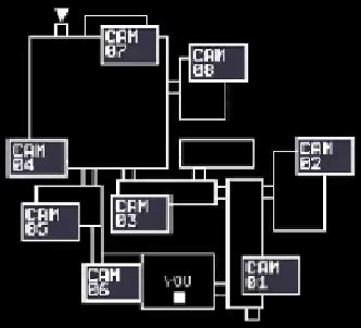 Fnap 2 Map Cameras By Abanimatio On Deviantart