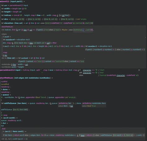 Aoc 2022 12 Using Mutable Arrays Rlamdu