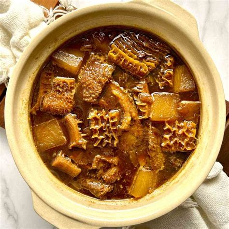 Braised Beef Tripe Recipe Tripe Recipes Beef Tripe Recipes